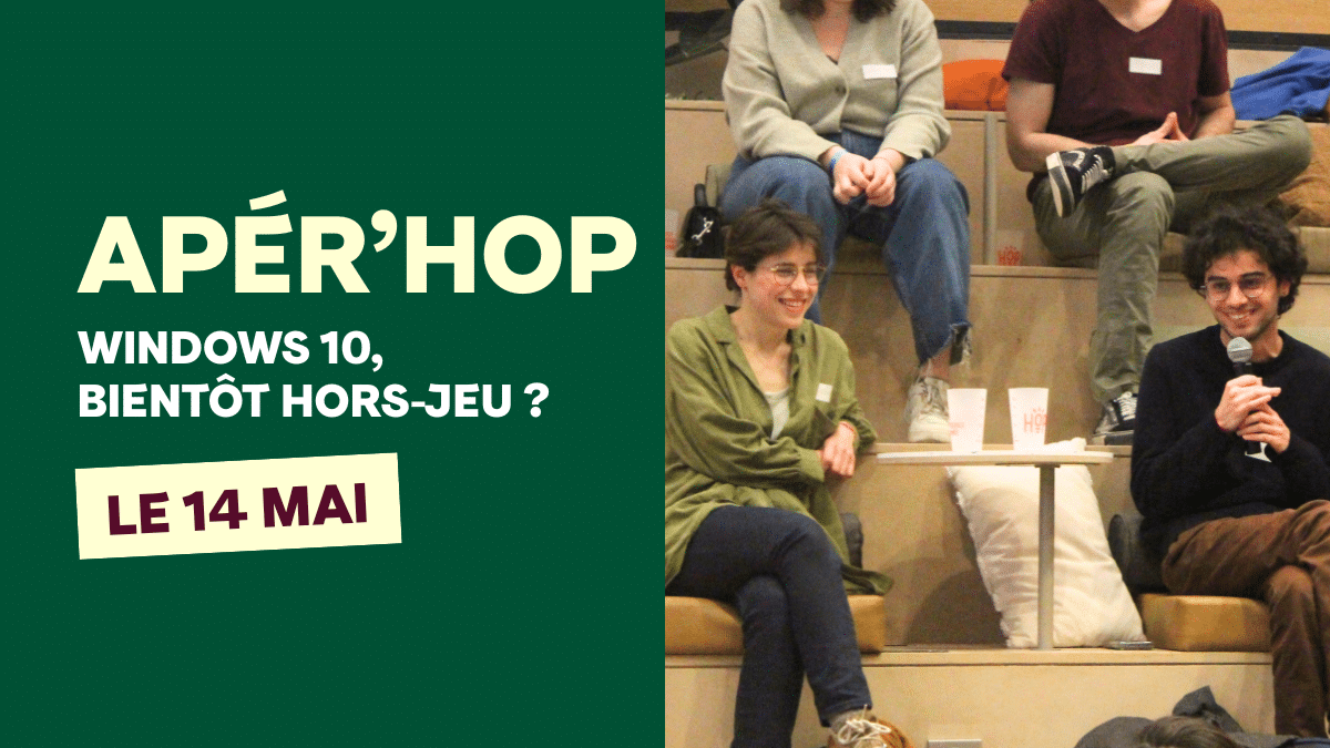 Participez à l'Apér'HOP : “Windows 10, bientôt hors-jeu ?” | HOP